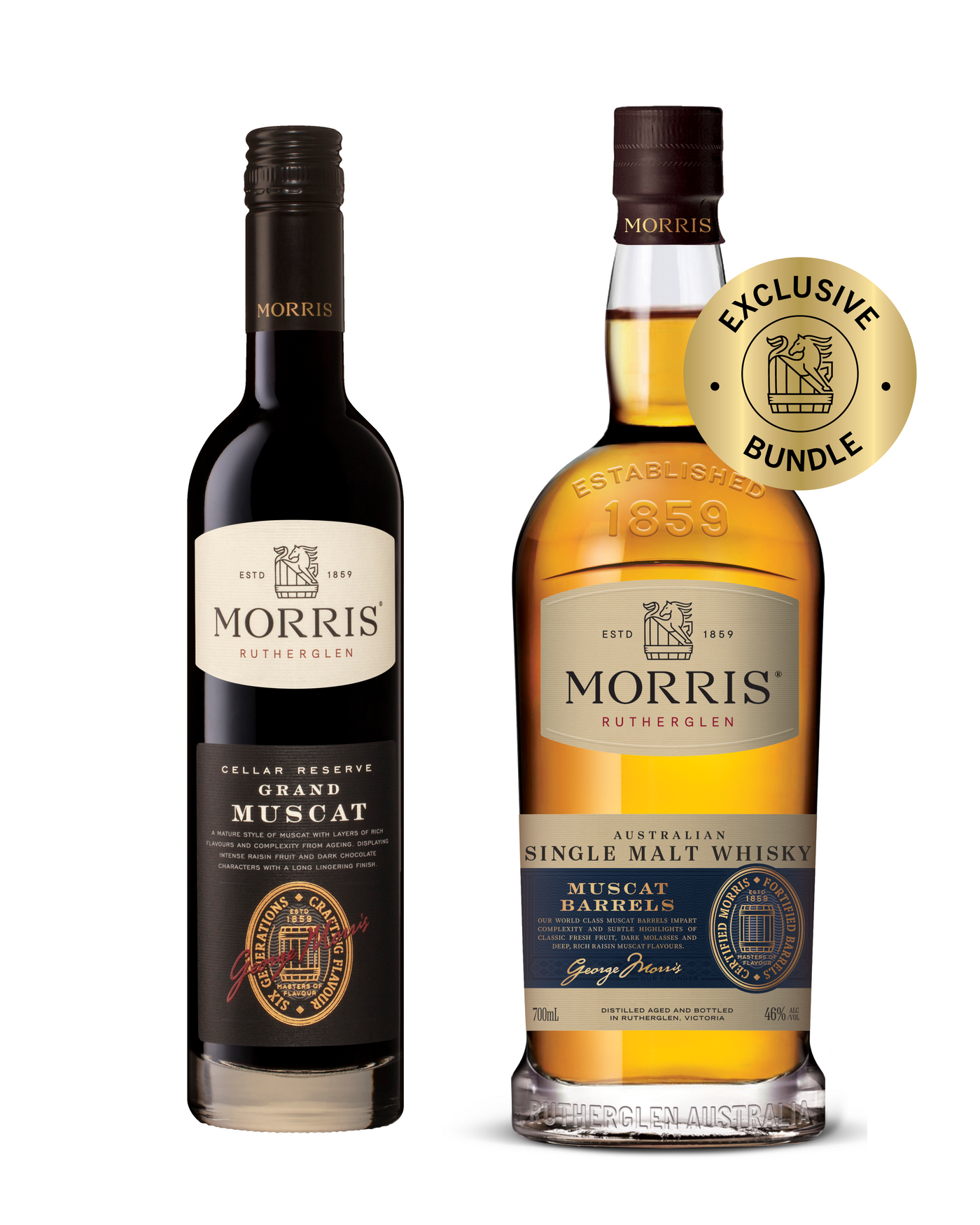 Exclusive Morris Whisky Muscat Barrel & Fortified Bundle – Morris of ...